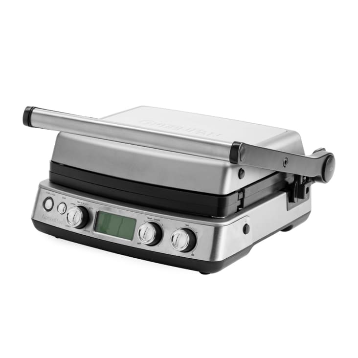 Grill Inox argent en fonte aluminium H19.5 | Maisons du Monde