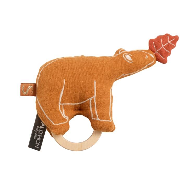 Hochet ours avec anneau en bois Orsino | Maisons du Monde