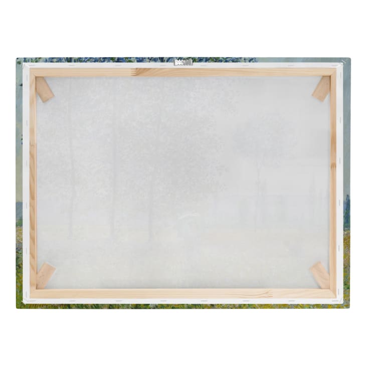 Leinwandbild - Claude Monet - Felder im Frühling, grün 80 x 60 cm ...