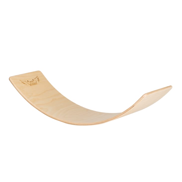 Balanceboard / Wippe für Kinder aus Holz, naturfarben Für | Maisons du ...