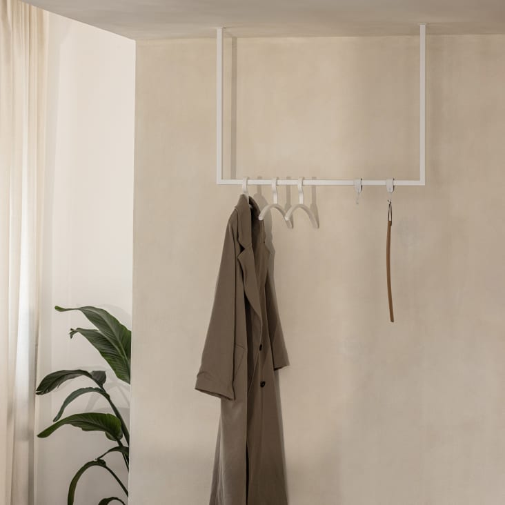 Kleiderstange aus Metall, 80 x 80 cm, weiß RUBI | Maisons du Monde