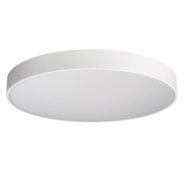 Plafoniera tonda luce LED 70W CCT lampada soffitto metal bianco Ø 60cm ...
