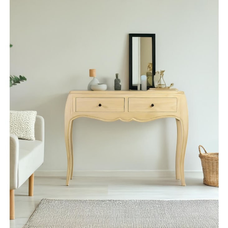 Consolle in legno beige L 105 cm Ainsa | Maisons du Monde