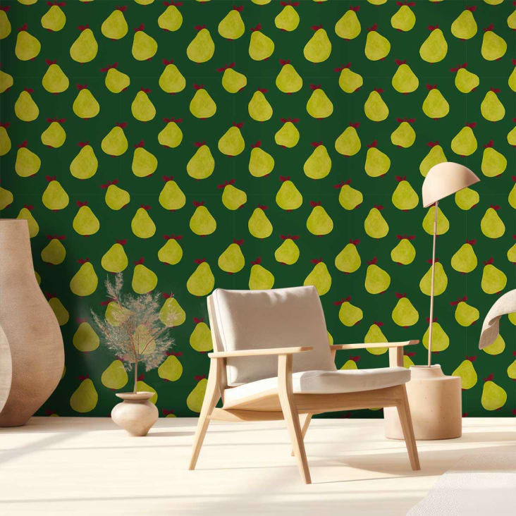 Carta da parati pera pop 52x1000cm | Maisons du Monde