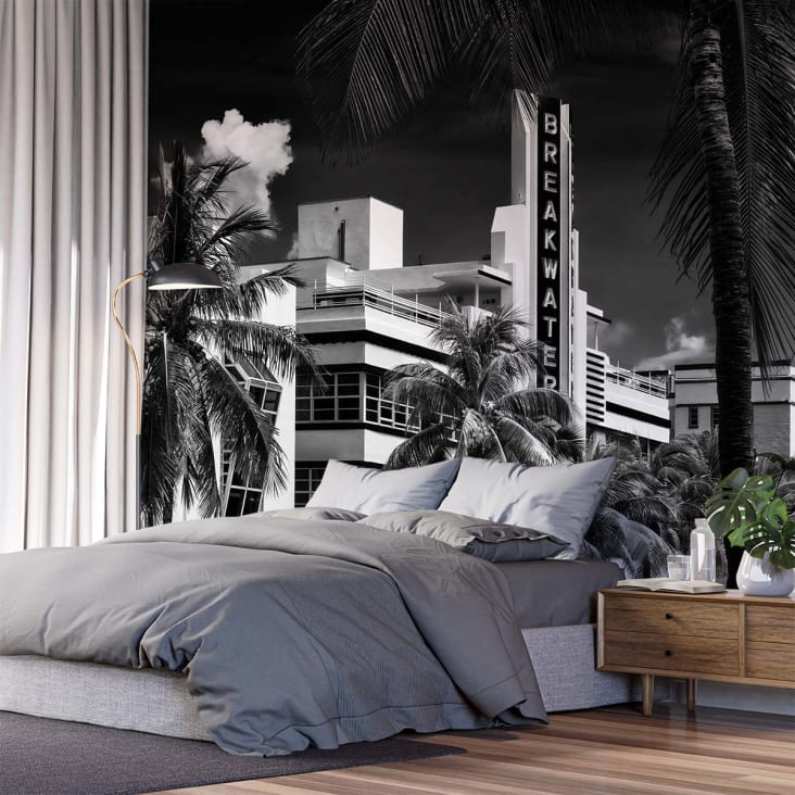 Papier peint Miami art déco 364x270 cm | Maisons du Monde
