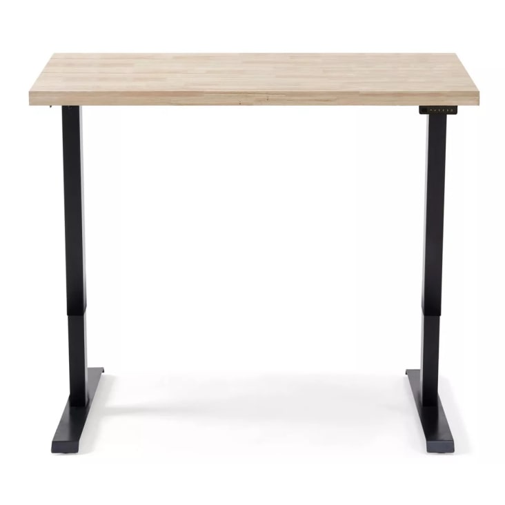 Escritorio elevable eléctrico de roble claro Matika | Maisons du Monde
