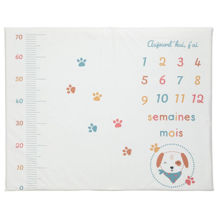 Tapis de jeu avec étapes bébé bébé Marron Naissance Toutou | Maisons du ...