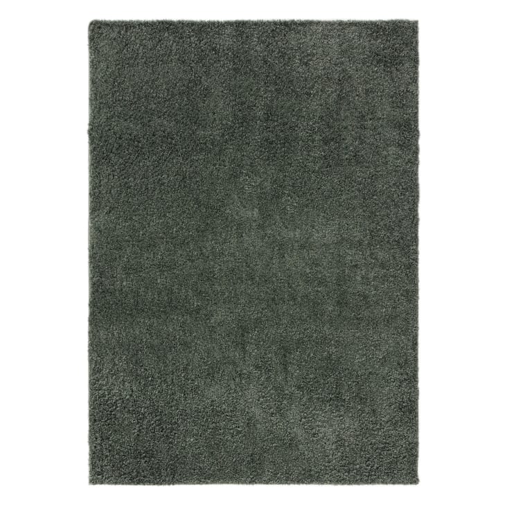Tappeto a pelo lungo verde chiaro 133x190 cm Soho | Maisons du Monde