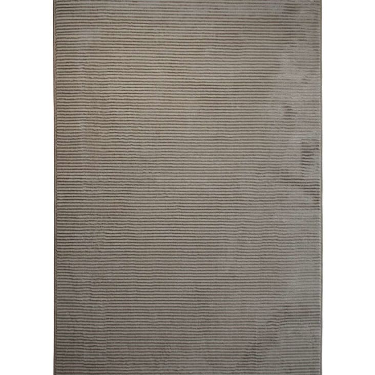 Tappeto moderno con motivi a righe beige 120x170 Textura | Maisons du Monde
