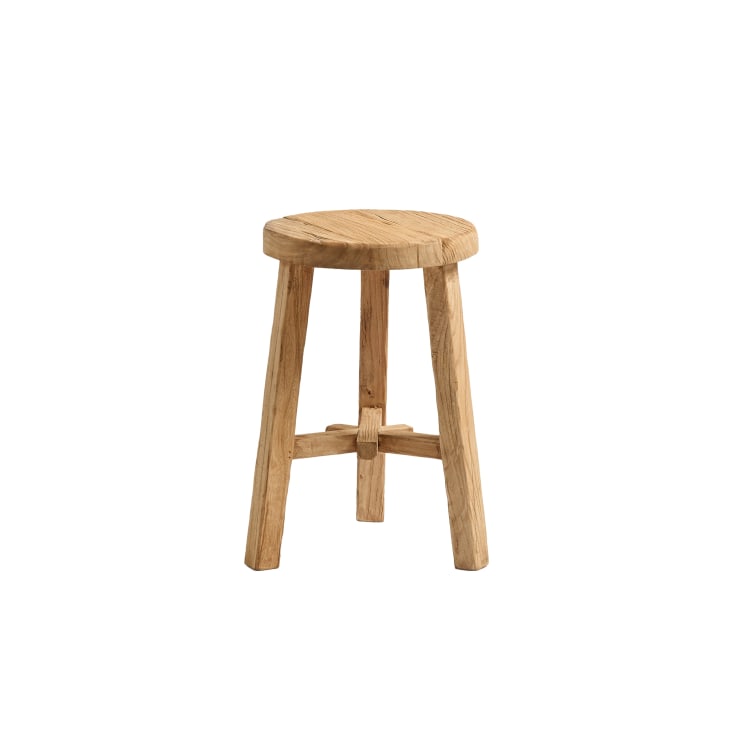 Taburete rústico de madera Oliver | Maisons du Monde