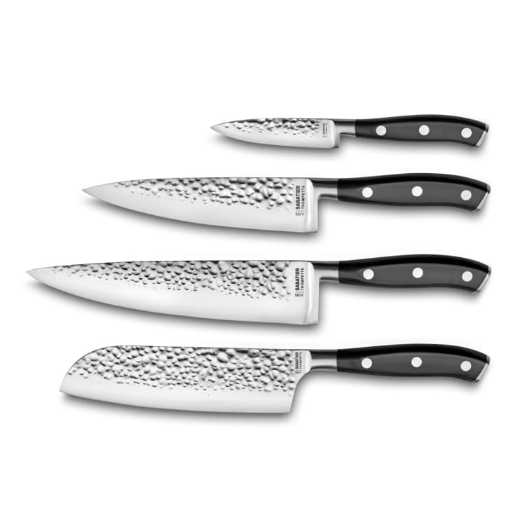 Set de 4 couteaux de cuisine Carbon | Maisons du Monde