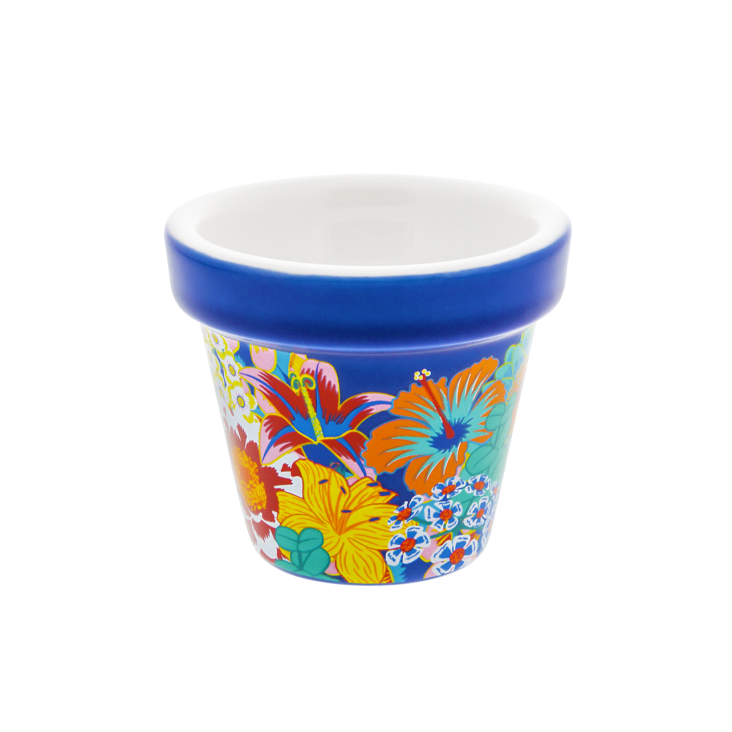 Petit recipient bleu porcelaine 5 x 5 x 5 cm Gueule de bois | Maisons ...