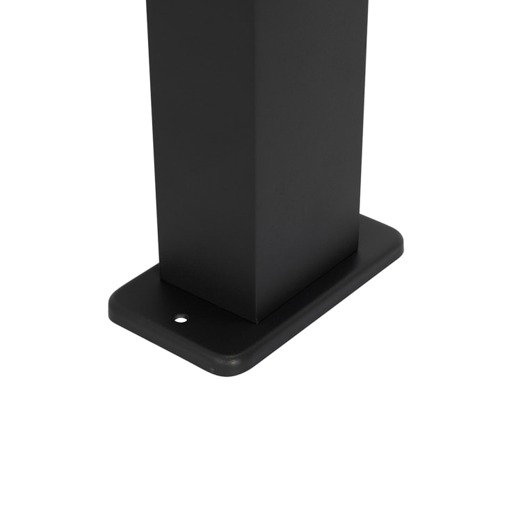 Lampadaire extérieur industriel noir 80 cm IP44 Baleno | Maisons du Monde