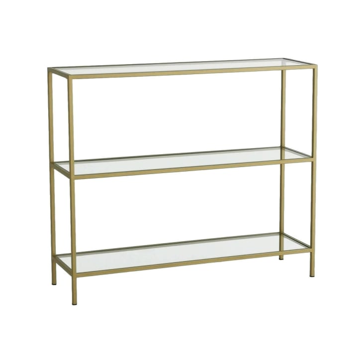 Konsolentisch im Glas gold 100x30 cm Domenica | Maisons du Monde