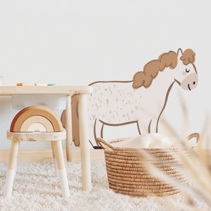 Adhesivo de vinilo xl happy farm multicolor Happyfarm | Maisons du Monde