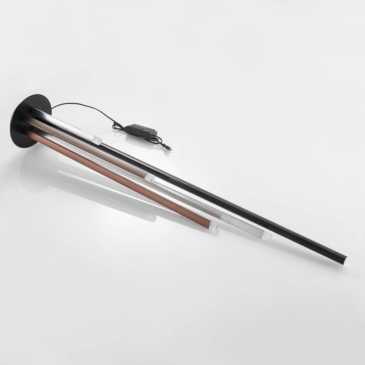 Lampada LED da terra in metallo Stoika | Maisons du Monde