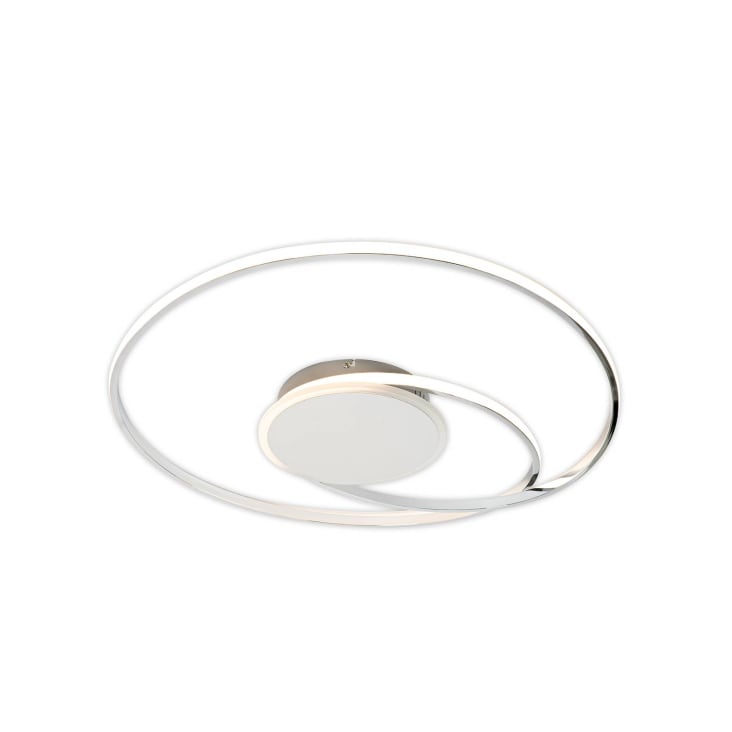 Plafoniera LED in metallo argentata Dorle | Maisons du Monde