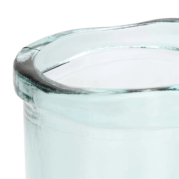 Vase en forme de cylindre en verre recyclé H36 Jiandan | Maisons du Monde