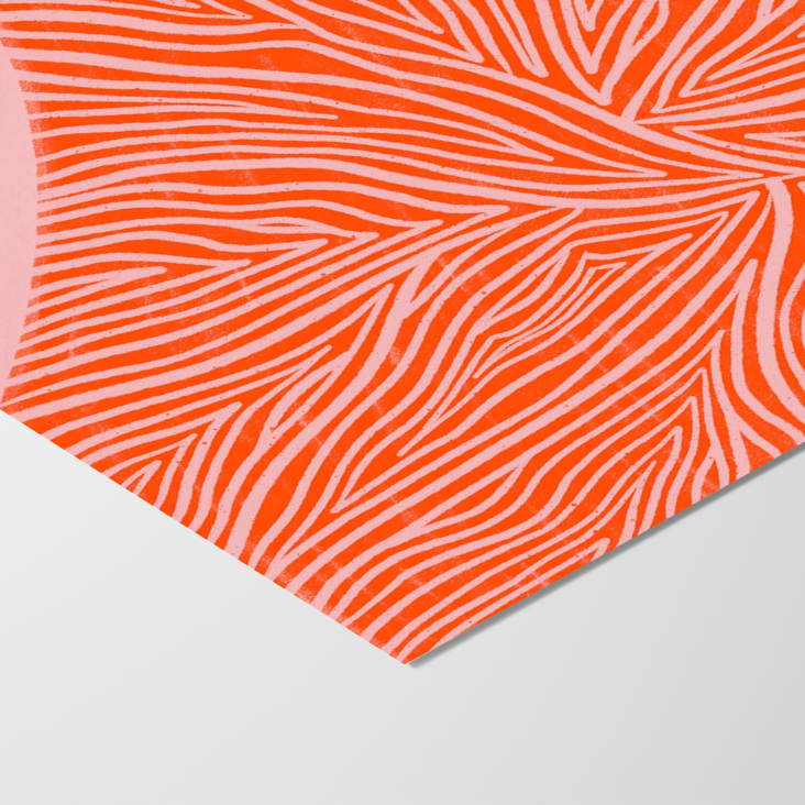 Affiche "The Woman With the Swirls" sans cadre - 70 x 100 cm Bea muller ...