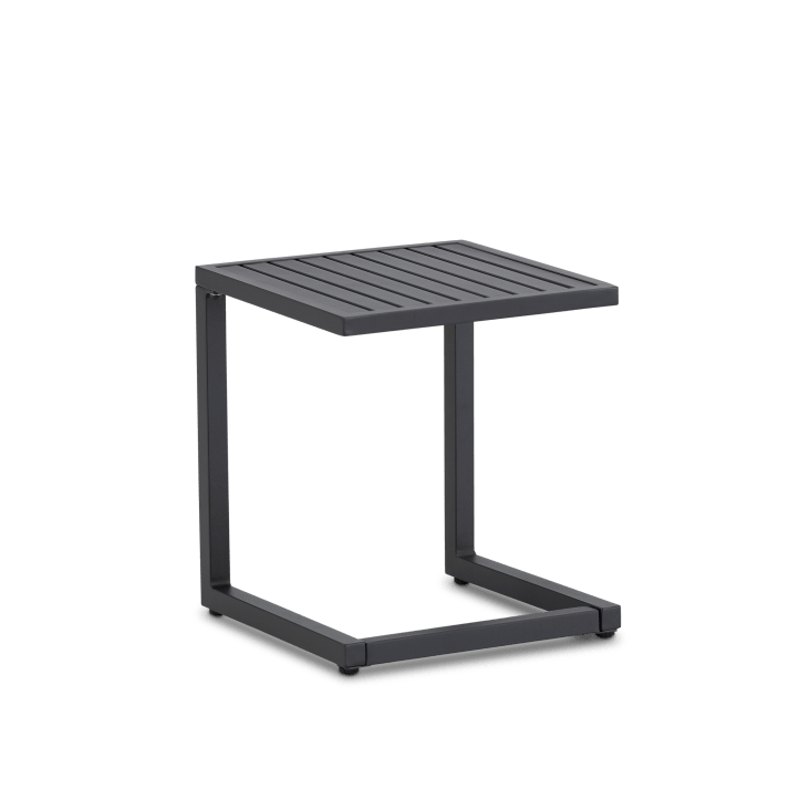 Table d'appoint jardin aluminium anthracite Punta cana | Maisons du Monde