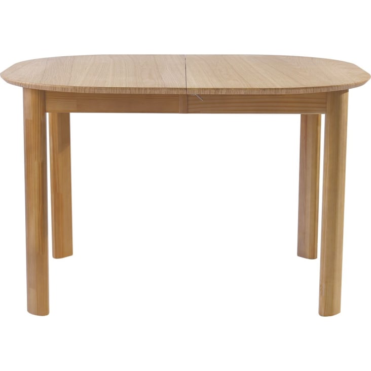 Table à manger extensible ovale en bois 4/8 personnes Kaia | Maisons du ...