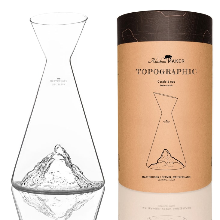 Carafe à eau Mont Matterhorn Topographic | Maisons du Monde