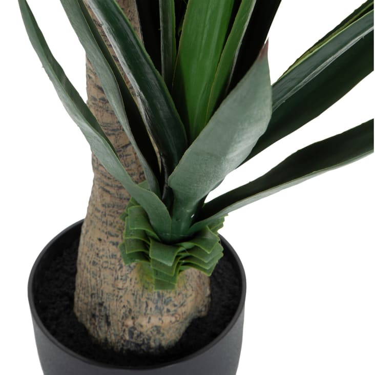 Planta artificial plástico verde alt. 135.00 Yucca | Maisons du Monde