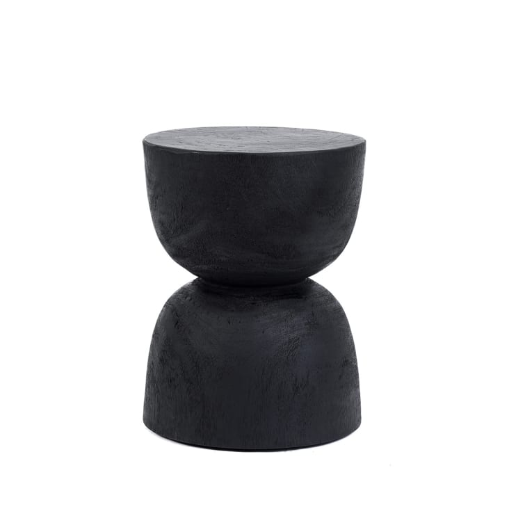 Hocker aus Suarholz schwarz | Maisons du Monde