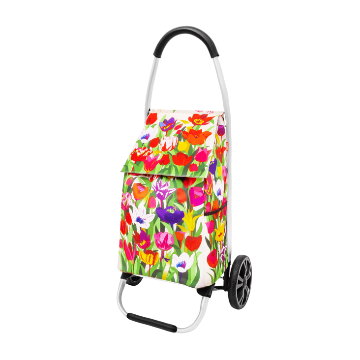 Trolley per la spesa multicolore poliestere 0 x 22 x 53 cm Trolly ...
