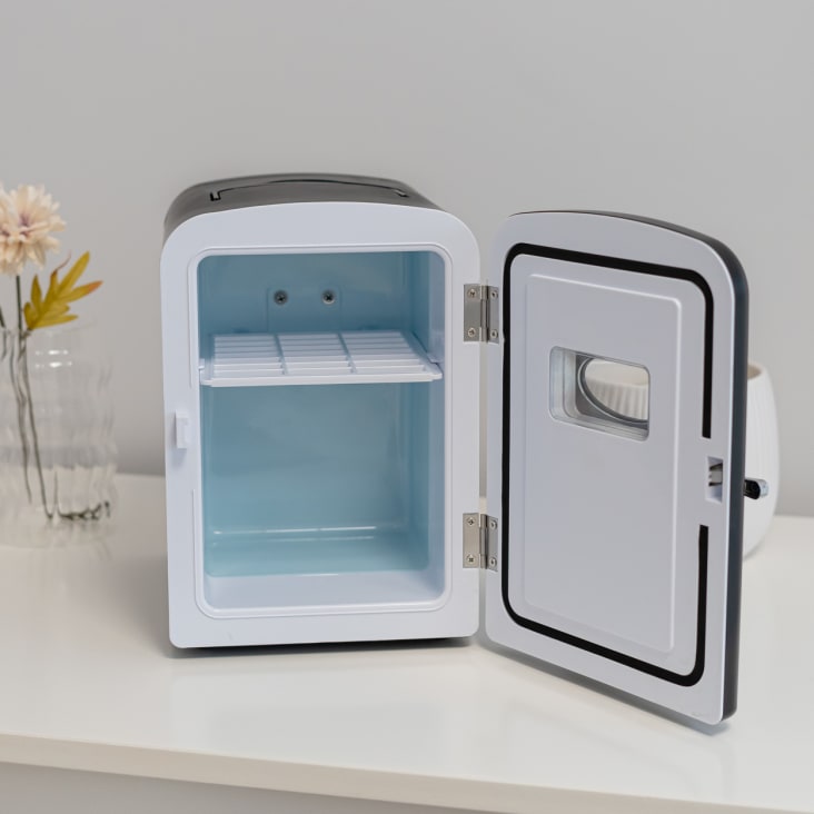 Mini Frigo Cosmétique 4 Litres 12V/220V Noir | Maisons du Monde