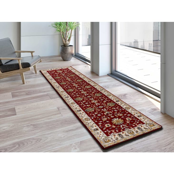 Flurteppich, Klassisch, rot, 67x250 cm Classic | Maisons du Monde