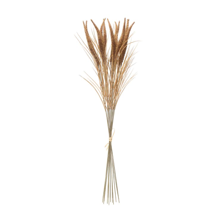 Ramo de pampa 12 tallos artificial marrón h80 | Maisons du Monde