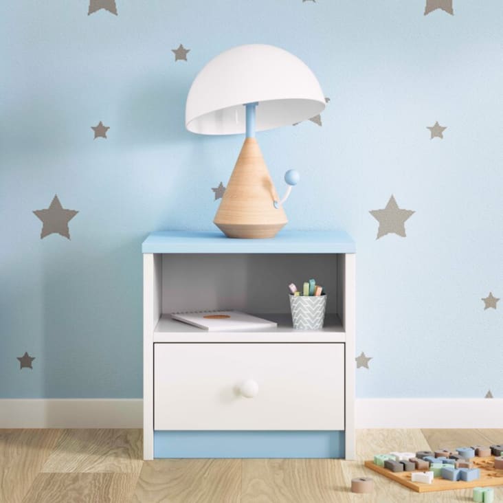 Table de chevet enfant - azur Babydreams | Maisons du Monde