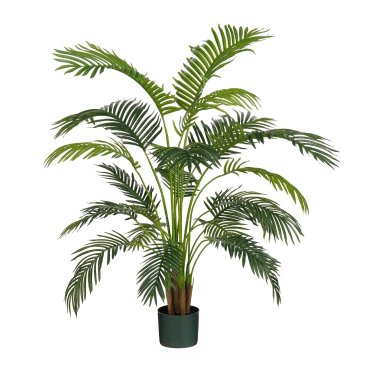 Palmera areca verde artificial en maceta alt. 134 Areca palm | Maisons ...