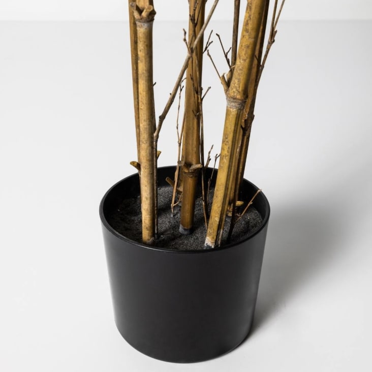 Planta artificial decorativa bambú de 150 cm en maceta Bambú | Maisons ...