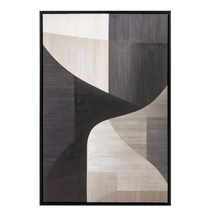 Cuadro gris de madera 63x4x93cm | Maisons du Monde