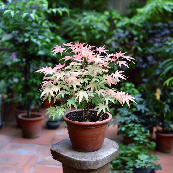 Arce japonés, acer palmatum 'taylor', 50cm | Maisons du Monde
