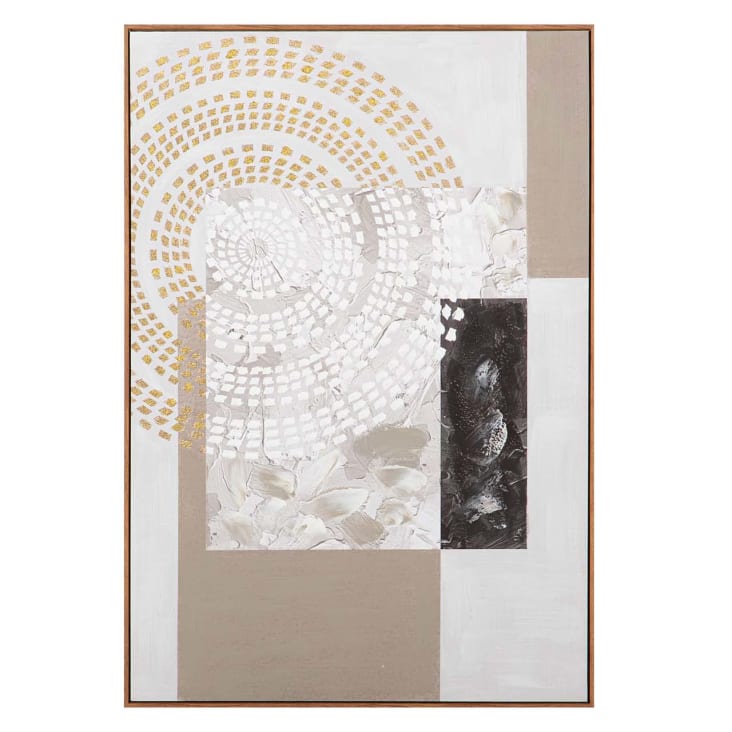 Cuadro marron de madera 80x4x120cm | Maisons du Monde