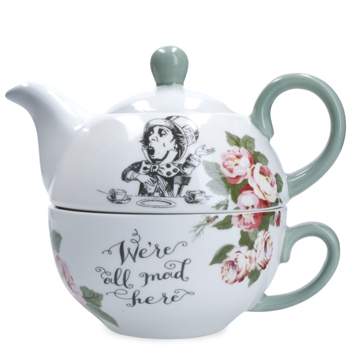 Ensemble théière et tasse "Tea for One Alice in wonderland | Maisons du ...