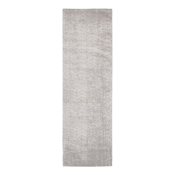 Teppich aus Polyester, 80x250, grau Jacob's ladder | Maisons du Monde