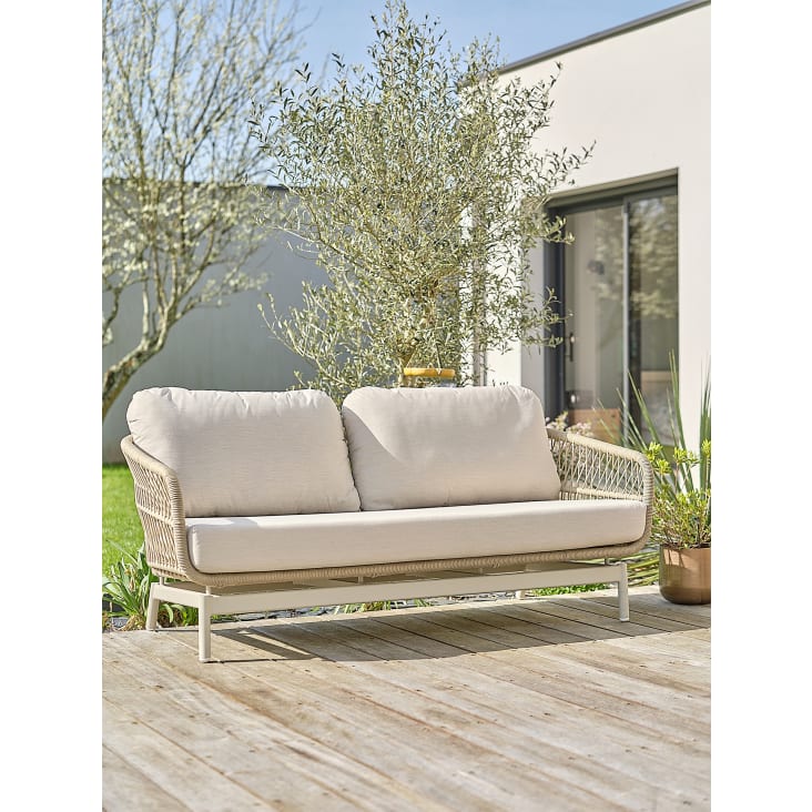 Salon bas de jardin 5 places - Grège Dylis | Maisons du Monde