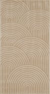 Tapis crème motif arc en relief- 120x160 BIANCA | Maisons du Monde
