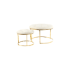 Tabouret en jute beige Arpillera | Maisons du Monde