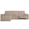 Funda de sofá chaise relax derecha brazo corto gris 250 - 360 cm Eysa ...
