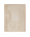 Cuadro decorativo pintado a mano al oleo marco marrón claro 100x150cm ...