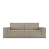 Schlafsofa in Pet Friendly Cord-Stoff, oliv NAPI | Maisons du Monde