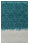 Tappeto extra piatto blu e rosso mattone 120x170 Hot spring | Maisons ...