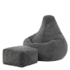 Klassischer Sitzsack BeanBag aus Cord, Beige Kingston | Maisons du Monde