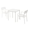 Set balcon table 40x40x45cm 2 fauteuils rotin synthétique Java light ...