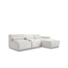 Modulares 6-Sitzer Ecksofa mit 1 Eckelement, rechts, Dunkelbeige Flex ...